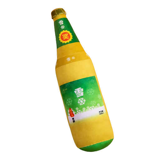 Lifelike Beer Plushies (2 VARIANTS, 3 SIZES)