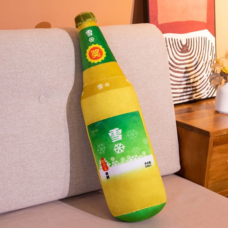 Lifelike Beer Plushies (2 VARIANTS, 3 SIZES)