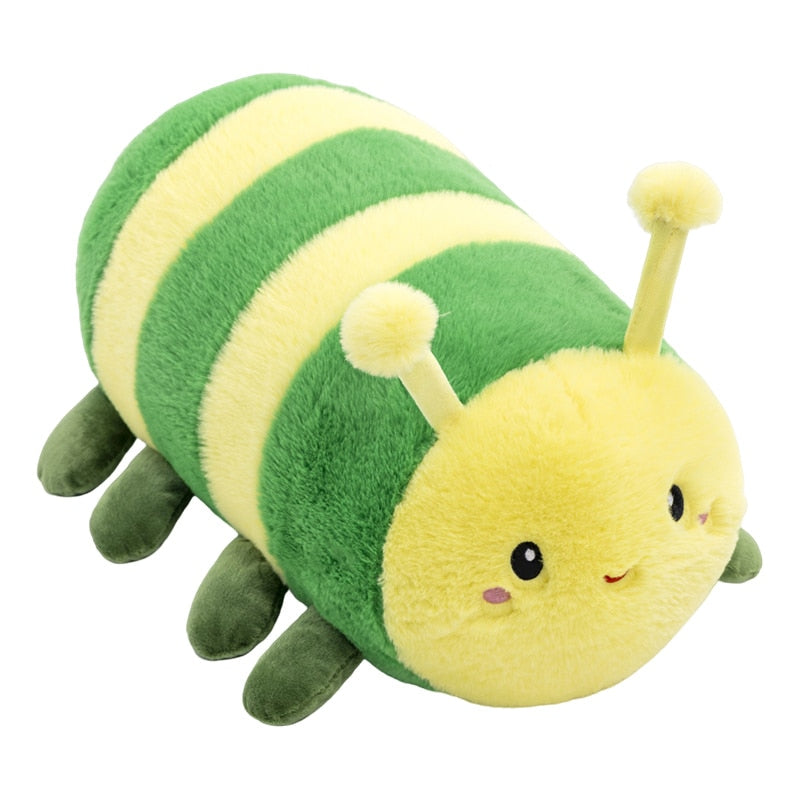 Squishy Bee Caterpillar Plushies (2 VARIANTS, 3 SIZES)