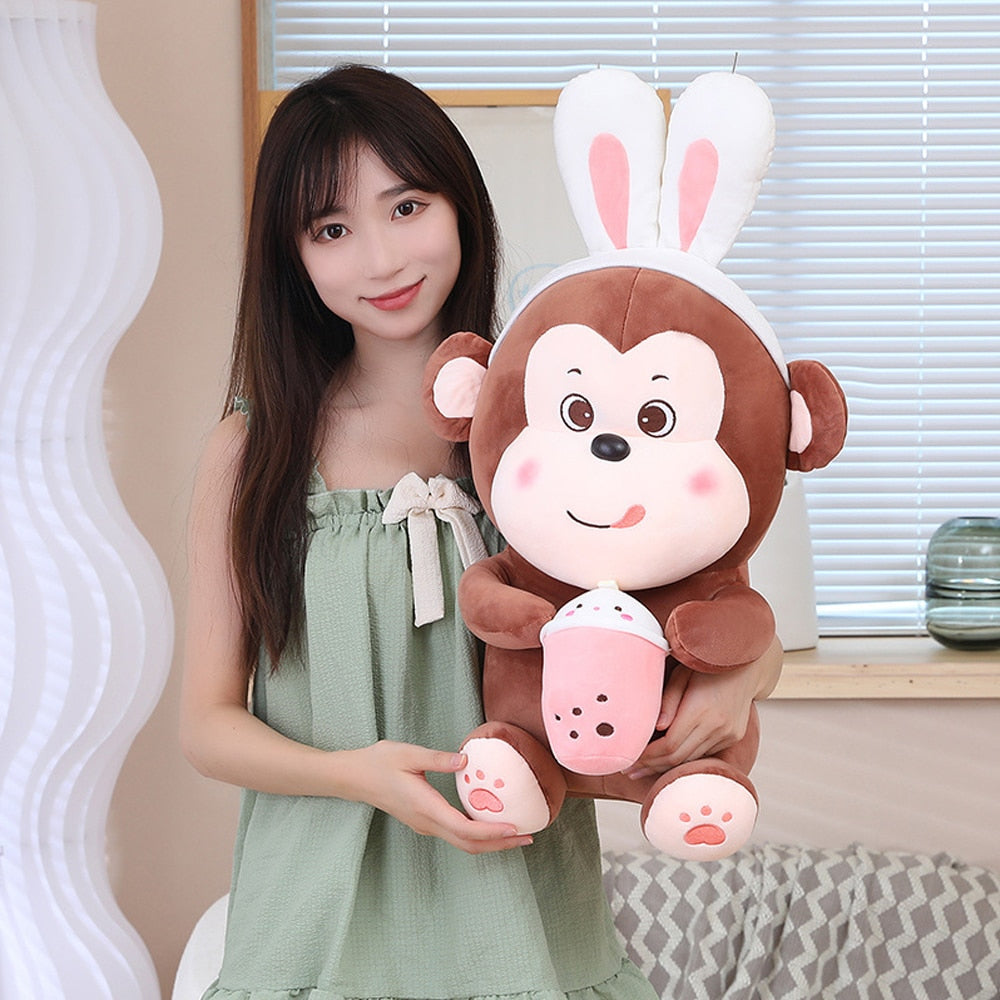 Monkey Boba Plush (3 COLORS, 5 SIZES)